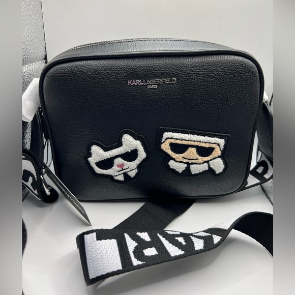Karl Lagerfeld | Bags | Nwt Karl Lagerfeld Paris Black Maybelle ...
